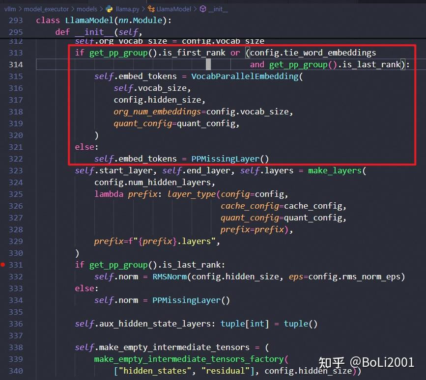 vLLM的分布式基础、模型初始化、权重导入以及TP PP的实现 - 知乎