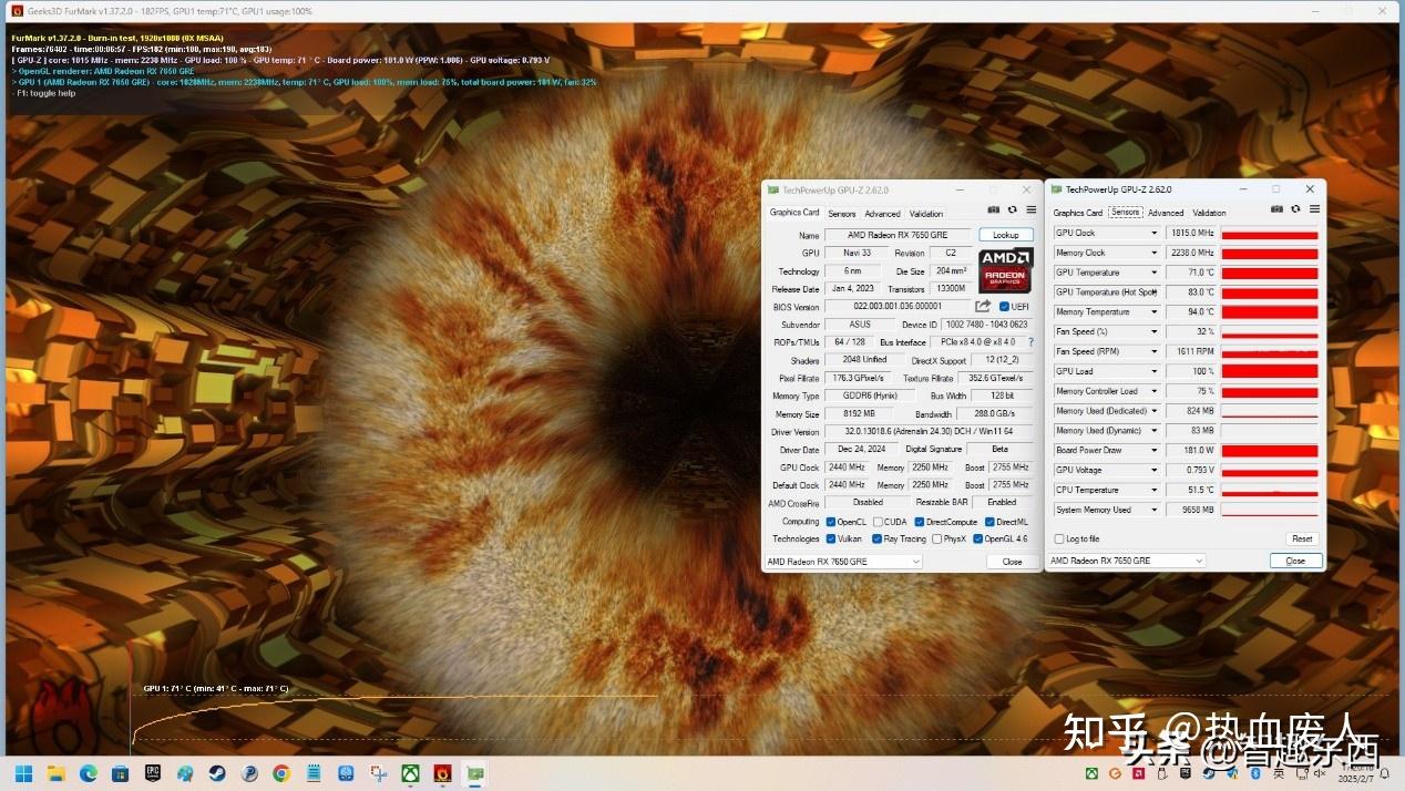 再胜RTX 4060！2K价位新甜点 AMD Radeon RX 7650 GRE首测！ - 知乎