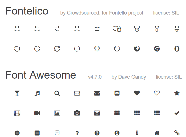 24个字体图标ICON网站 - 知乎