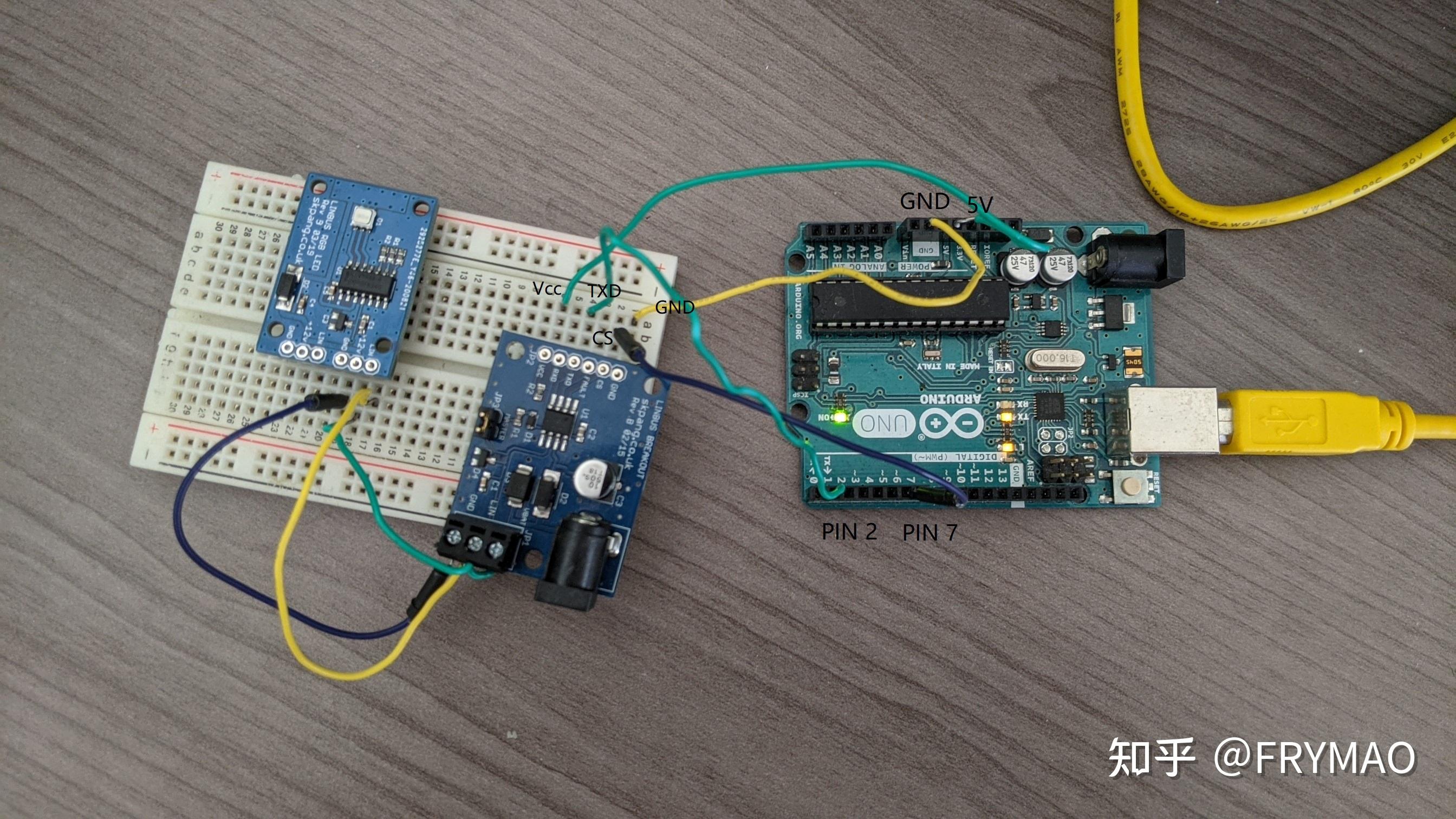 基于Arduino Uno实现LIN通讯Master示例 - 知乎
