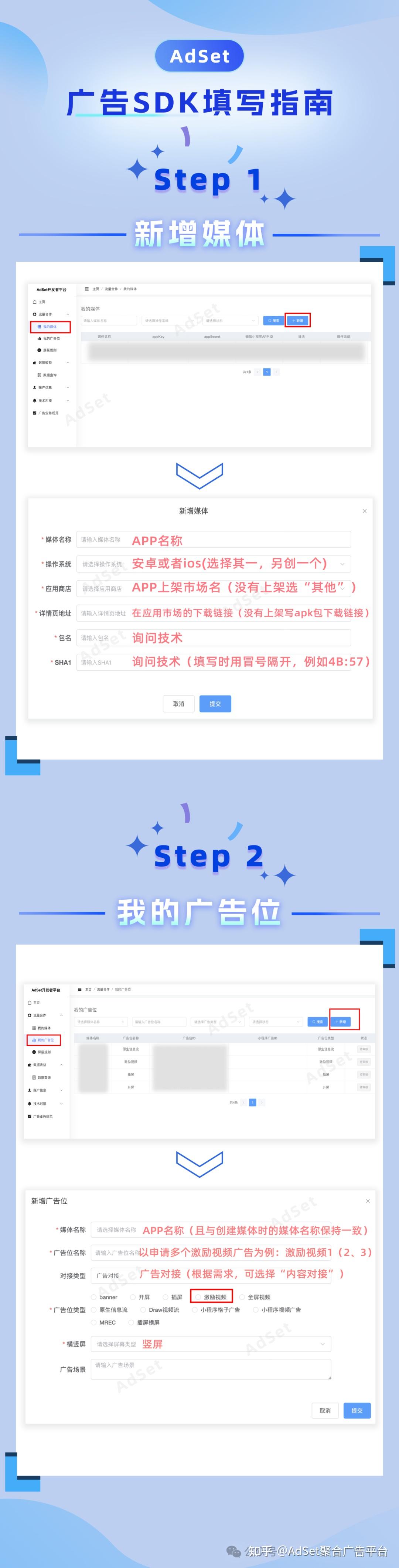 新手必看｜AdSet聚合广告SDK入驻流程 - 知乎