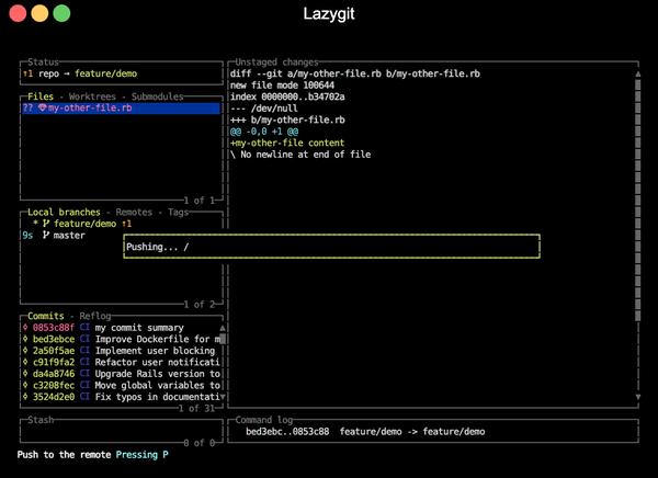 Lazygit：让 Git 操作变得优雅而高效 - 知乎