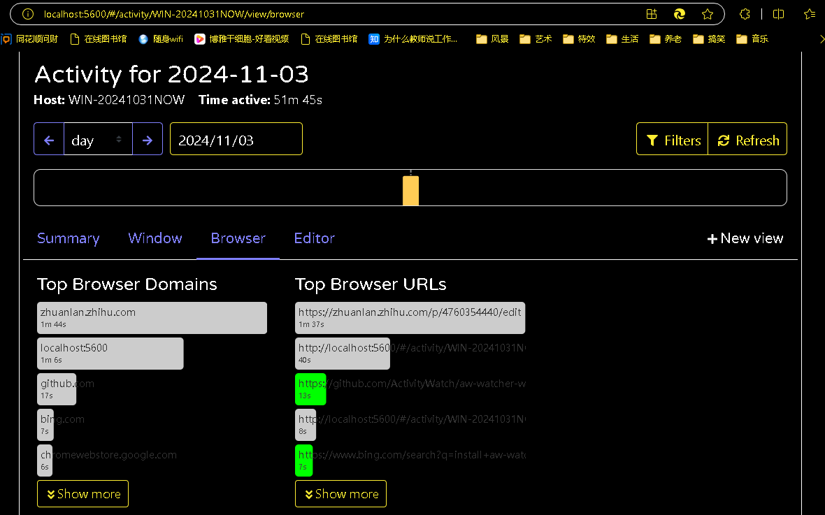 ActivityWatch用法 - 知乎
