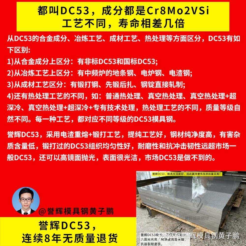 超声波设备模具切刀用DC53崩刀口内裂？试试高韧性8566模具钢 - 知乎