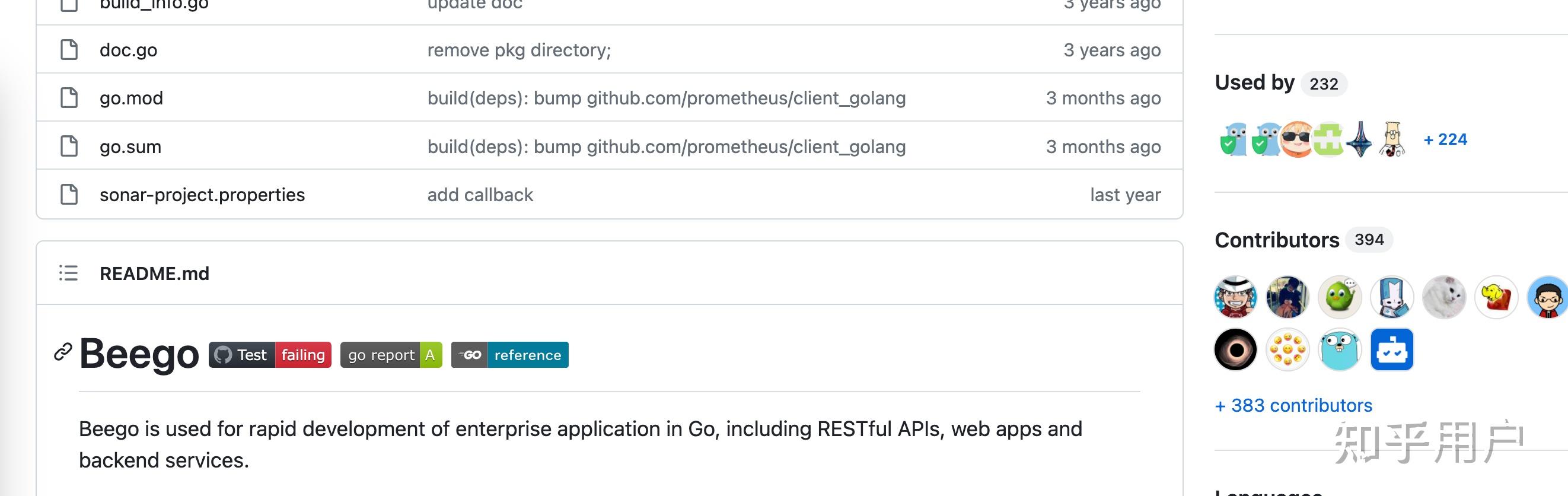 go框架beego真的有那么差劲吗？ - 知乎