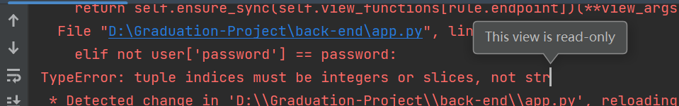 tuple indices must be integers or slices, not str报错原因及解决方法 - 知乎