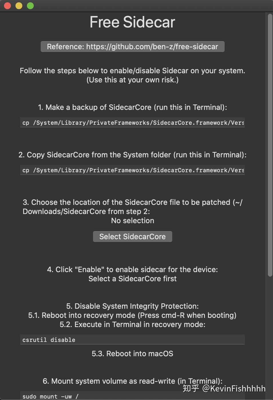 老款iPad/Mac强制开启外接扩展屏幕功能(SideCar) - 知乎