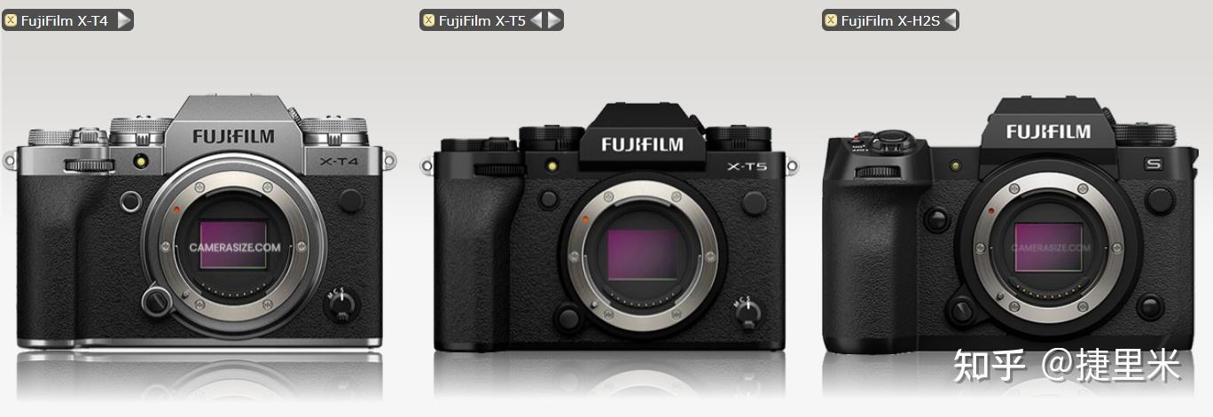 富士X-T5、X-T4、X-H2、X-H2S 怎么选 - 知乎