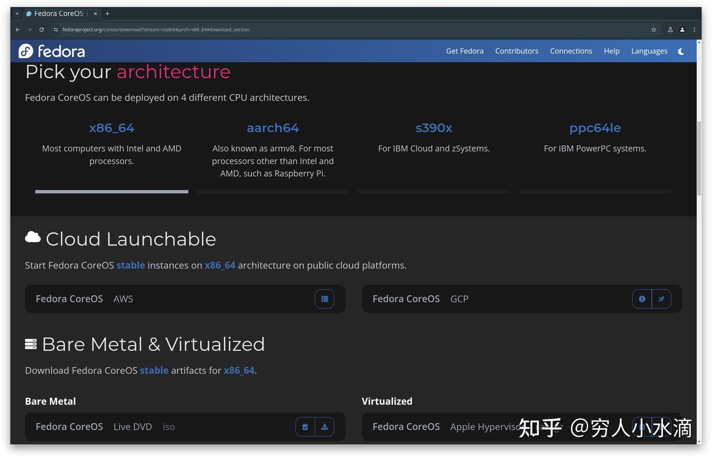 安装 Fedora CoreOS 操作系统 - 知乎