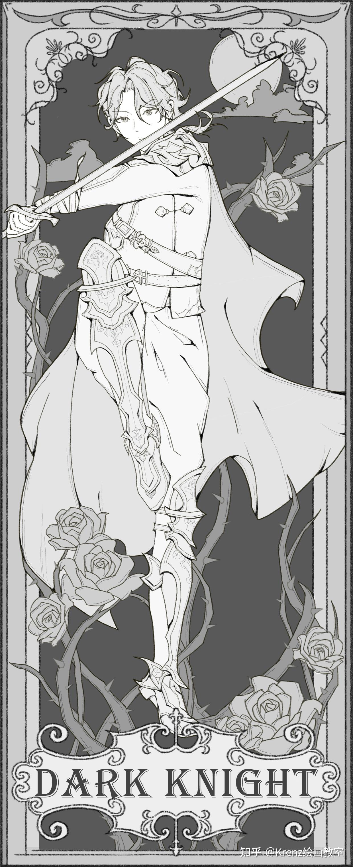 Krenz绘画教室【优秀作业心得】动态与构成-0107 - 知乎