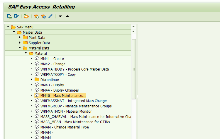 SAP RETAIL 使用MM41创建的物料不能使用MMSC扩展其存储地点 - 知乎