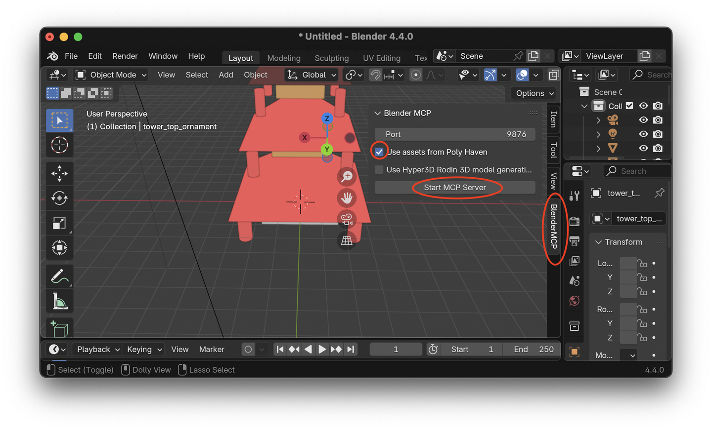 AI 3D建模之Blender MCP协议的配置与使用 - 知乎