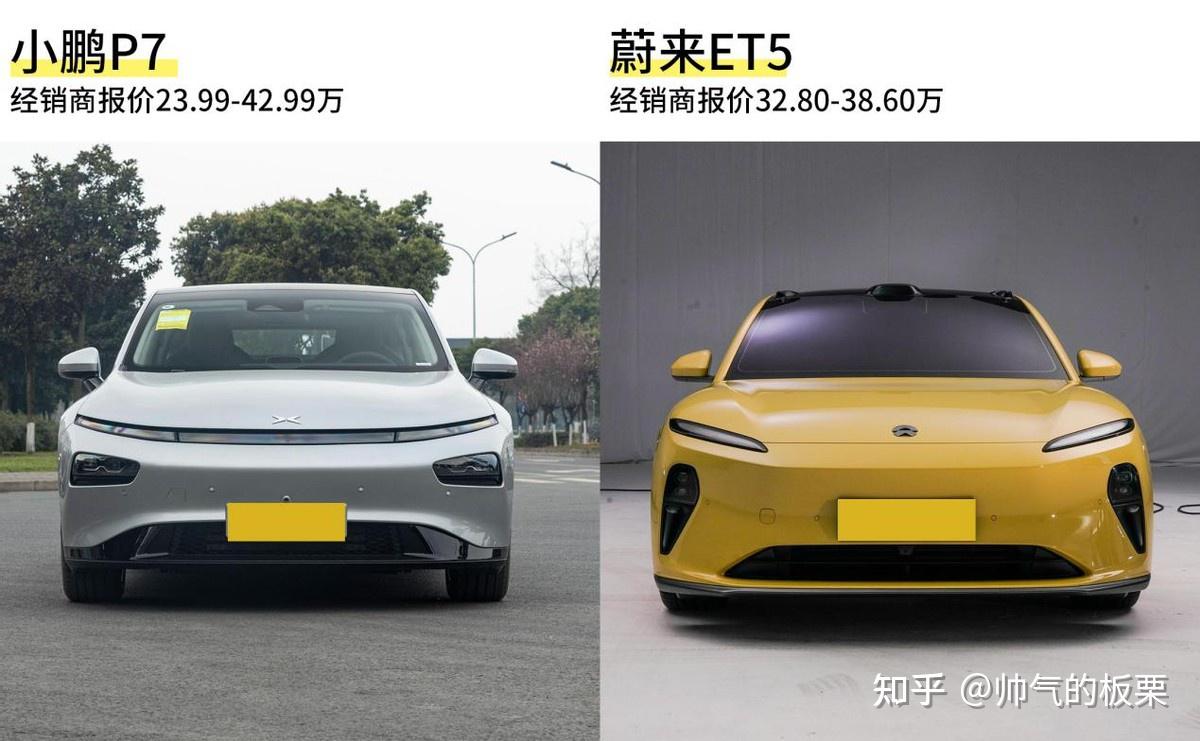 蔚来ET5和小鹏P7，强者打架，是谁赢了我不说！ - 知乎