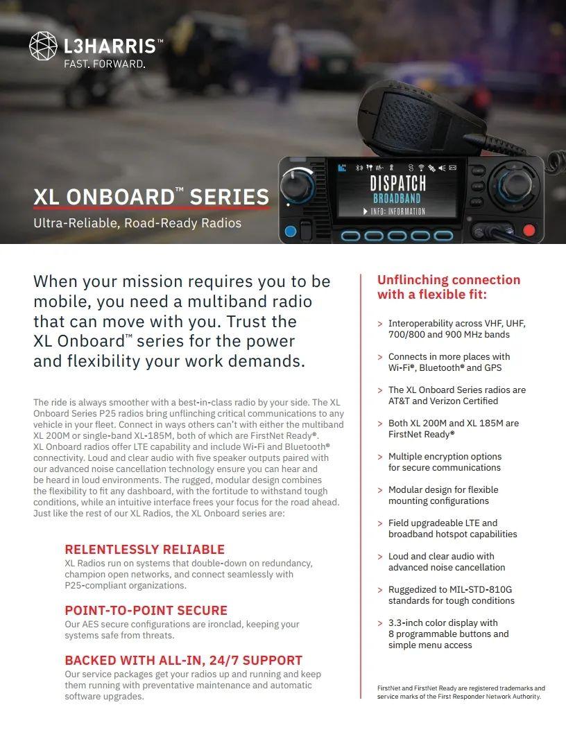 L3Harris为美国警队打造的多频段车载电台：XL-200M - 知乎