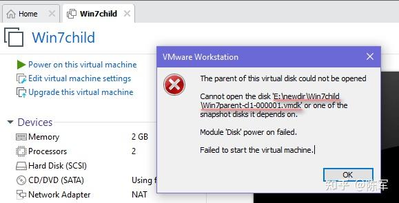 谈一个小 bug: VMware Workstation linked-clone 引发的虚假报错 - 知乎