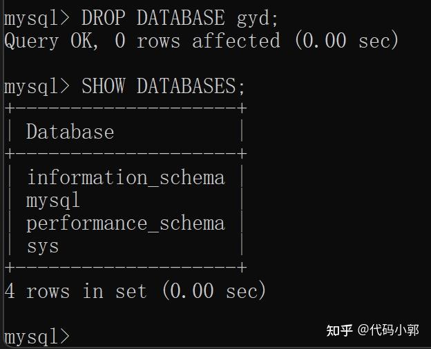 MySQL知识点大全《二》- 常用命令 - 知乎