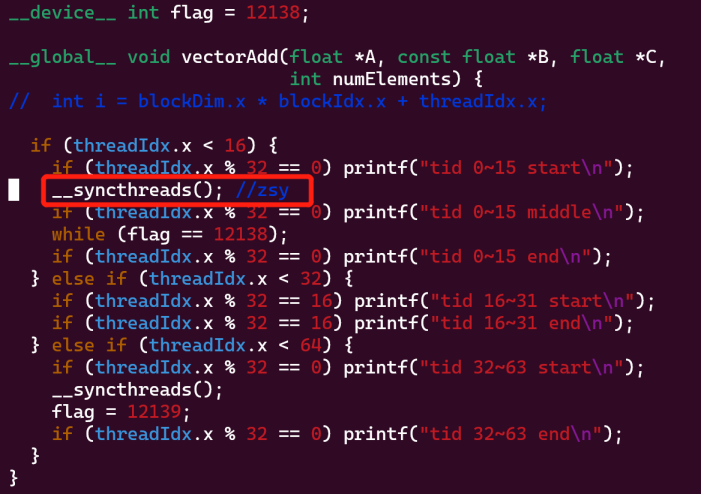 __syncthreads()执行方式的研究 - 知乎