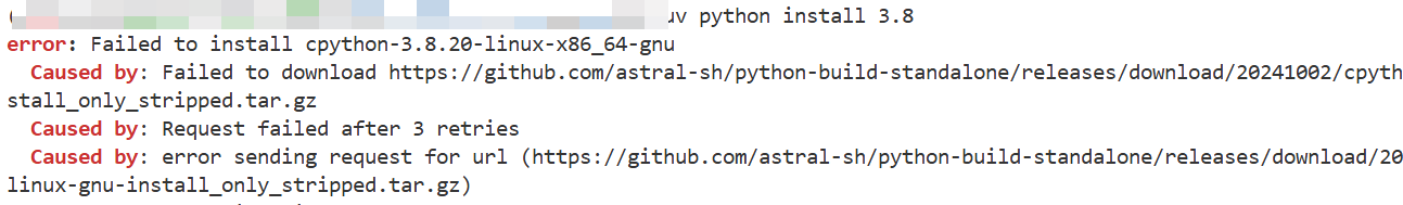 uv python install 换源 - 知乎