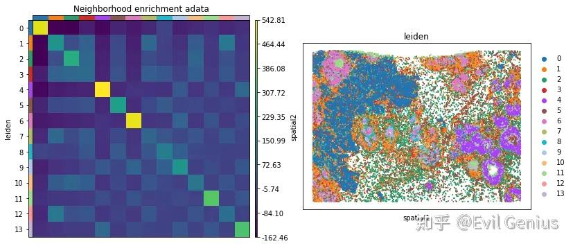 高精度空间转录组分析之squidpy和空间网络图 - 知乎