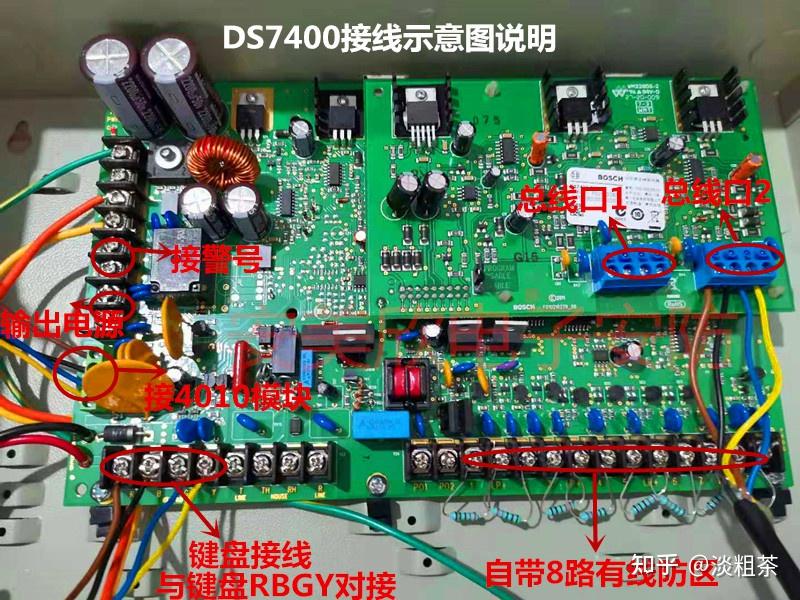 DS-7400总线报警主机简单操作设置说明 - 知乎
