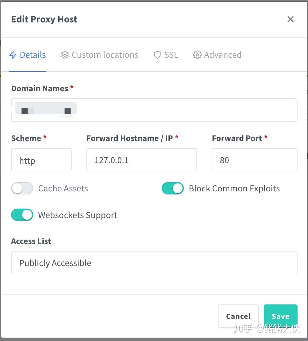 使用Nginx Proxy Manager(NPM) 来自动更新SSL证书与SpringBoot服务代理转发 - 知乎