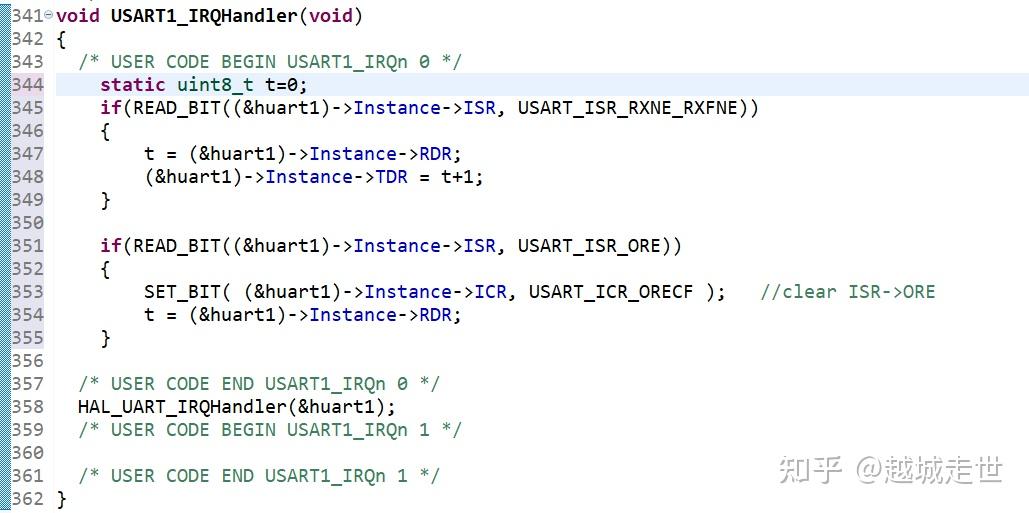 STM32CubeIDE入门(5)：UART串口发送数组和modbus协议 - 知乎