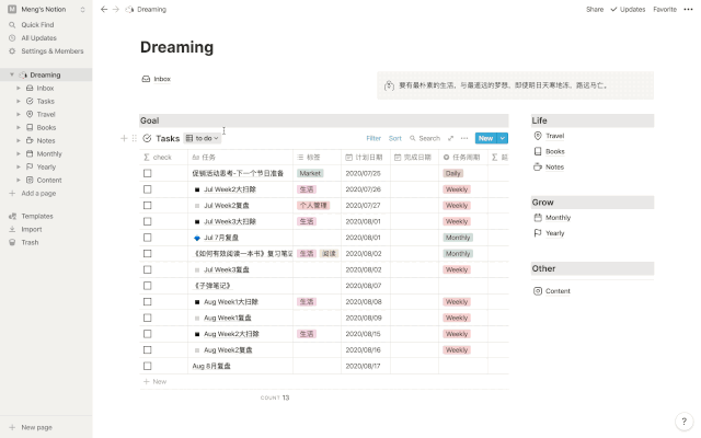 Notion ｜ 如何搭建个人管理体系 - 知乎
