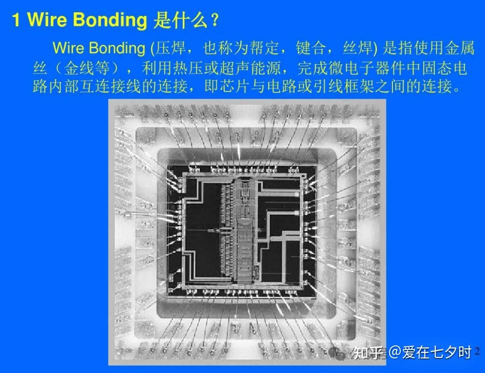 半导体Wire Bonding 工艺技术的详解； - 知乎