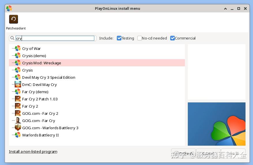 PlayOnLinux – 在 Linux 中运行 Windows 软件和游戏 - 知乎