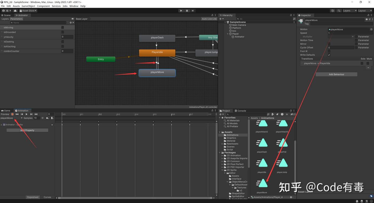【2D-RPG】【Unity】【P0】添加玩家角色 - 知乎