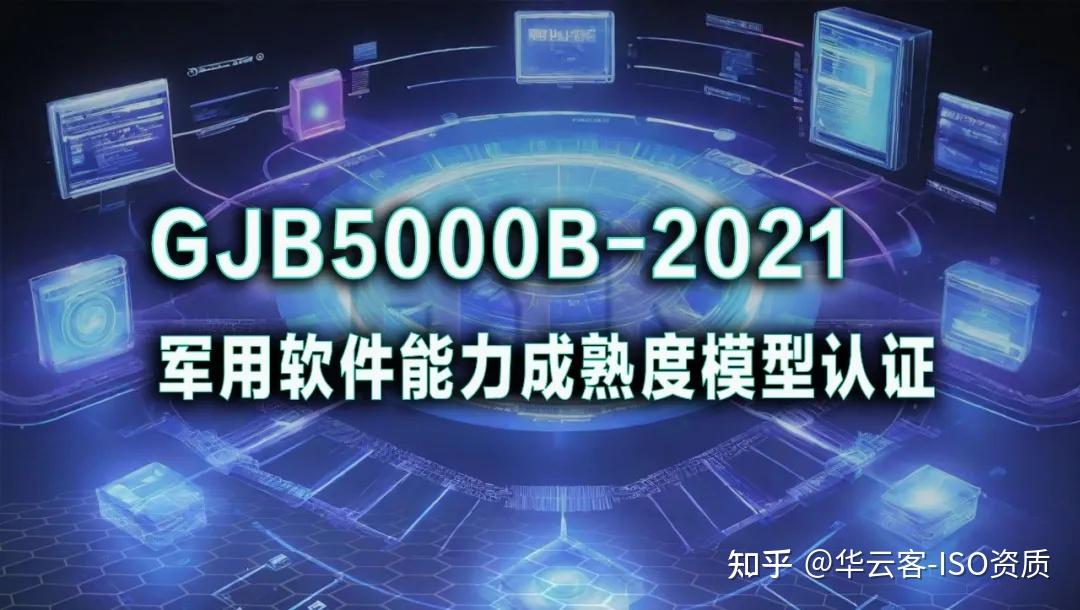 GJB5000B - 2021军用软件能力成熟度模型认证讲解及材料清单 - 知乎