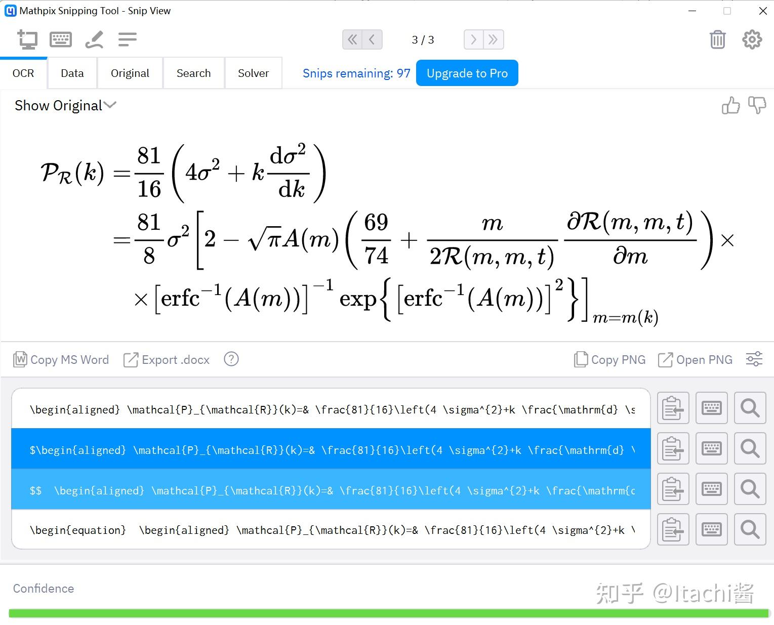 Mathpix Snipping Tools使用指南 - 知乎