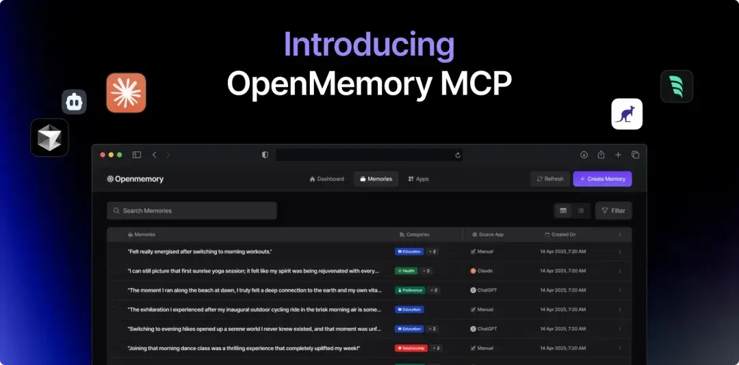OpenMemory MCP：打破AI工具间的记忆壁垒 - 知乎