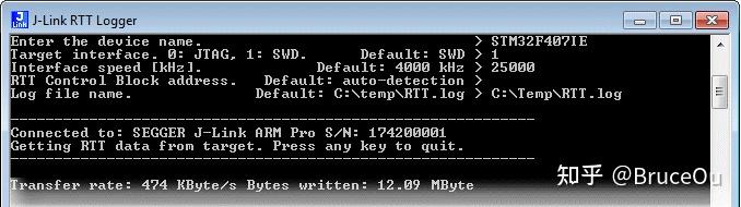 详解J-Link RTT打印 - 知乎