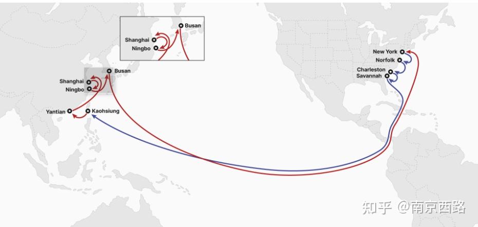 HMM 船公司航线优势介绍 - 知乎