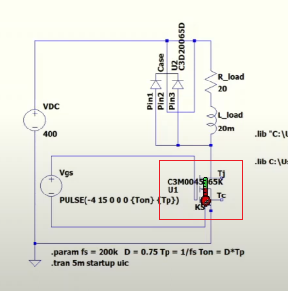 LTspice教程：WolfSpeed的SiC MOSFET模型仿真 - 知乎