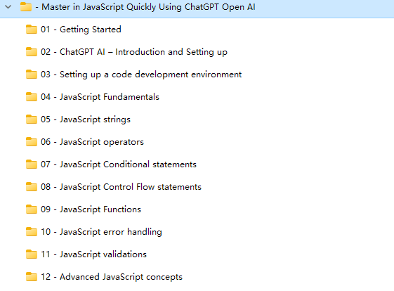 AI视频教程下载-快速掌握JavaScript：利用ChatGPT Open AI - 知乎