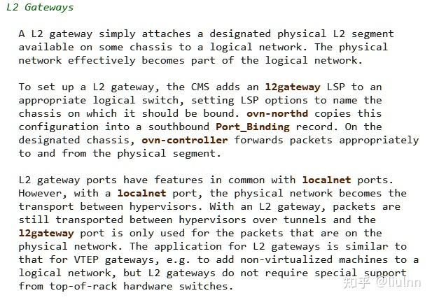 OVN（OpenvSwitch原生虚拟化网络方案）连接物理网络的方式（localnet和l2gateway） - 知乎