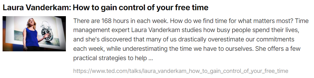 TED | How to gain control of your free time？ - 知乎