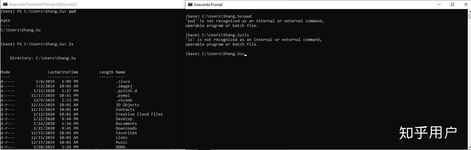 anaconda powershell prompt和anaconda prompt 的区别是什么？ - 知乎