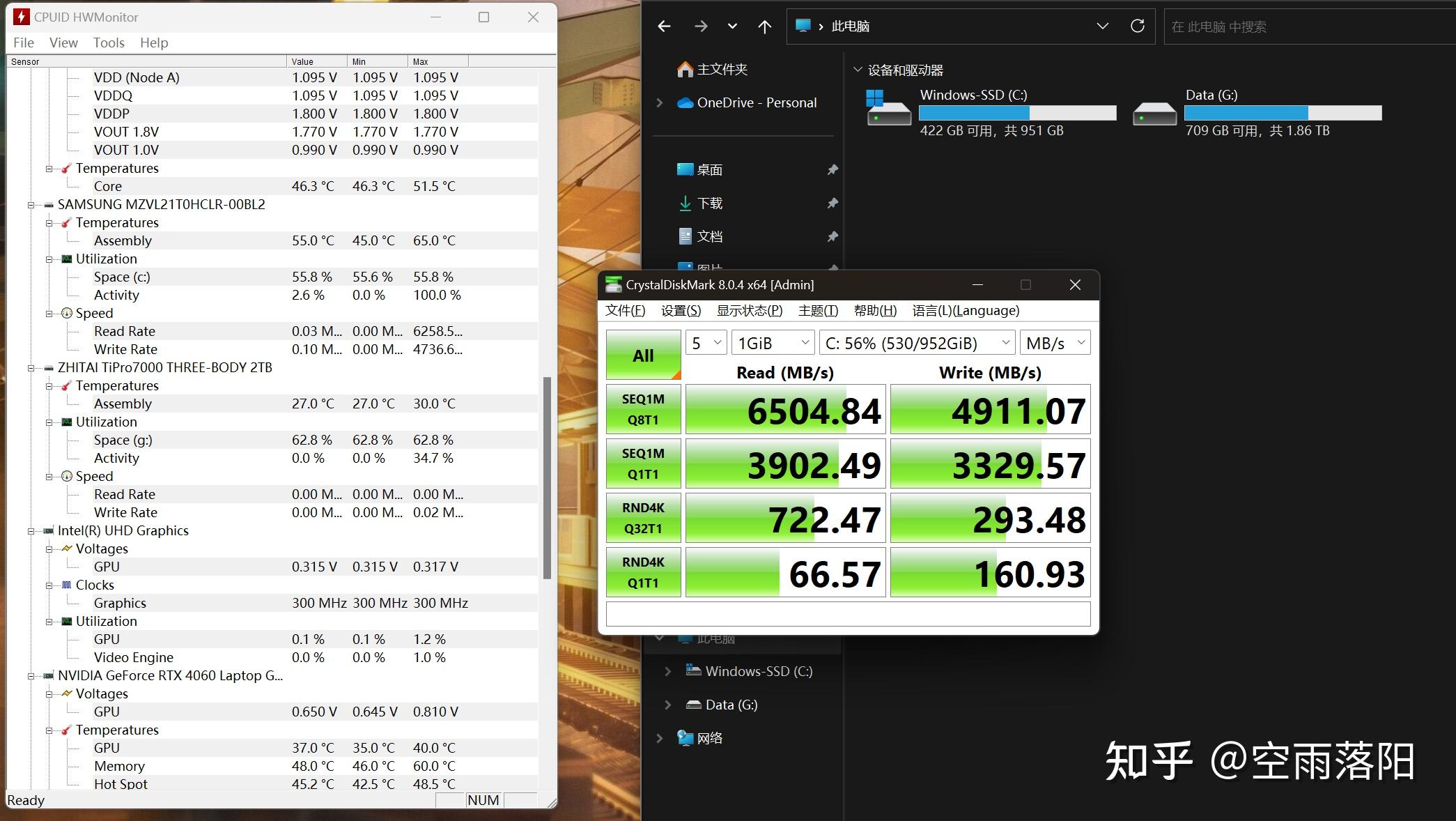 致钛Tipro7000和三星980pro表现对比如何？建议入手哪个？ - 知乎