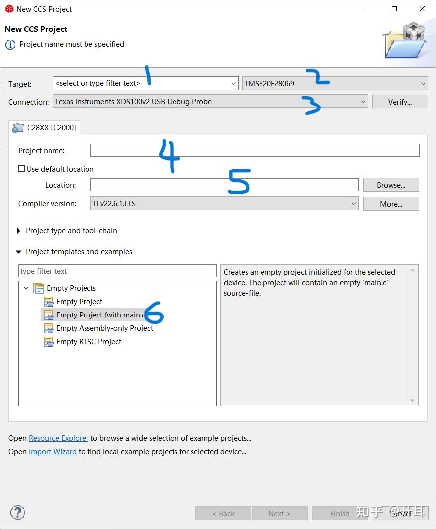 一、DSP 新建一个CCS工程 - 知乎