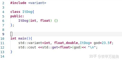 第29篇:C++ 可变体(variant)的初始化(B篇) - 知乎