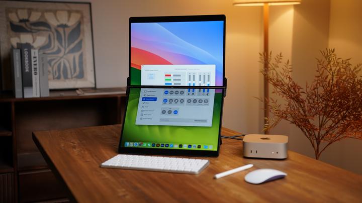 2025年买了Mac mini，配显示器怎么选？我最终选了这款轻薄便携屏 - 知乎