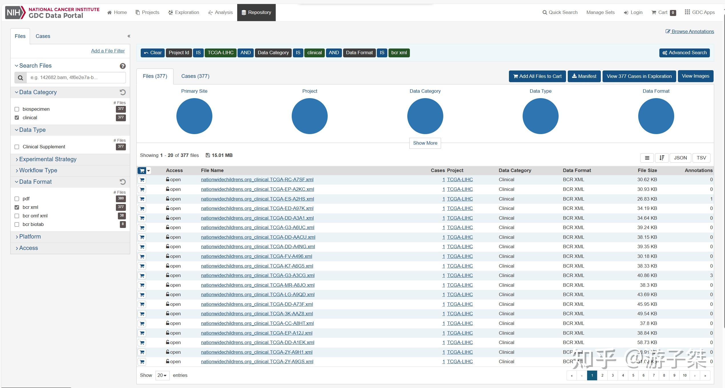 R语言TCGAbiolinks包进行TCGA数据下载 - 知乎