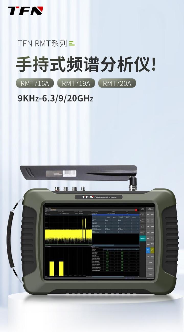 频谱分析仪的应用是怎样的？TFN RMT系列频谱为什么那么受欢迎，这里给您答案 - 知乎