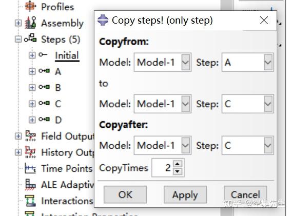 [WTF Abaqus]批量复制分析步的插件 - 知乎