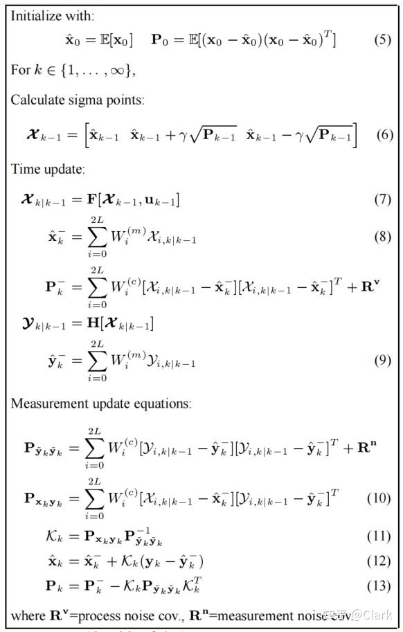 【论文阅读】【Merwe】The square-root unscented Kalman filter for state and parameter-estimation-2001 - 知乎