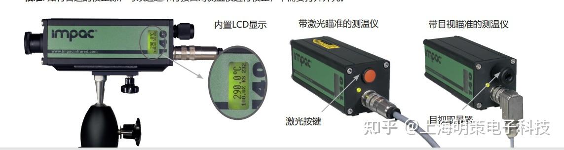 IMPAC IS 140/IGA 140高温红外测温仪：量程220°C 至 3500°C - 知乎