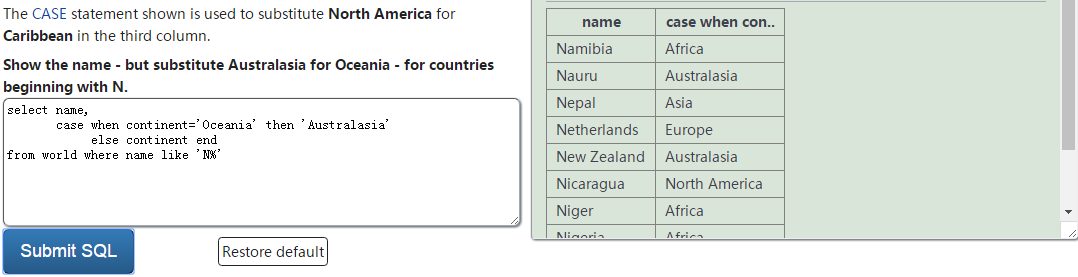 SQL ZOO 难点答案及解析 - 知乎